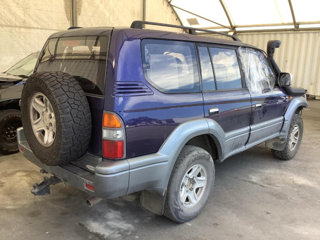Damaged Toyota Landcruiser Prado TZ 1997 in Christchurch – Bromley | at Turners Damaged and End ...