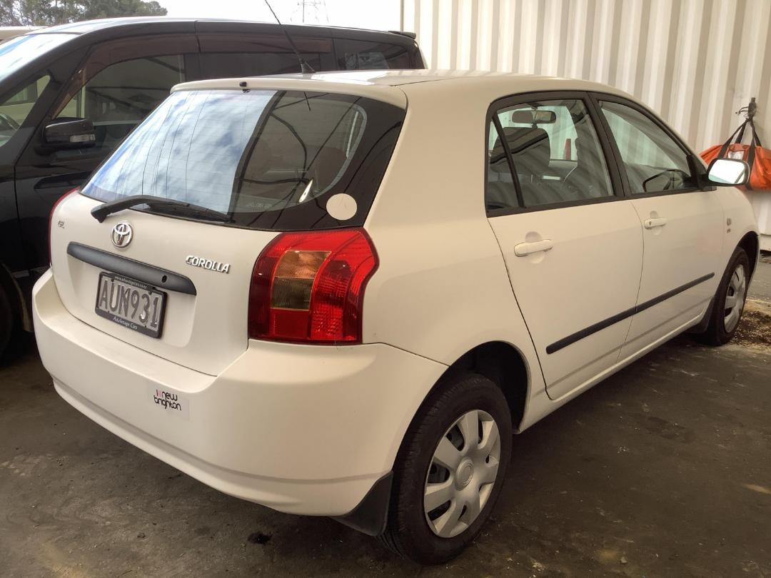 Damaged Toyota Corolla GL 2002 in Christchurch – Bromley | at Turners ...