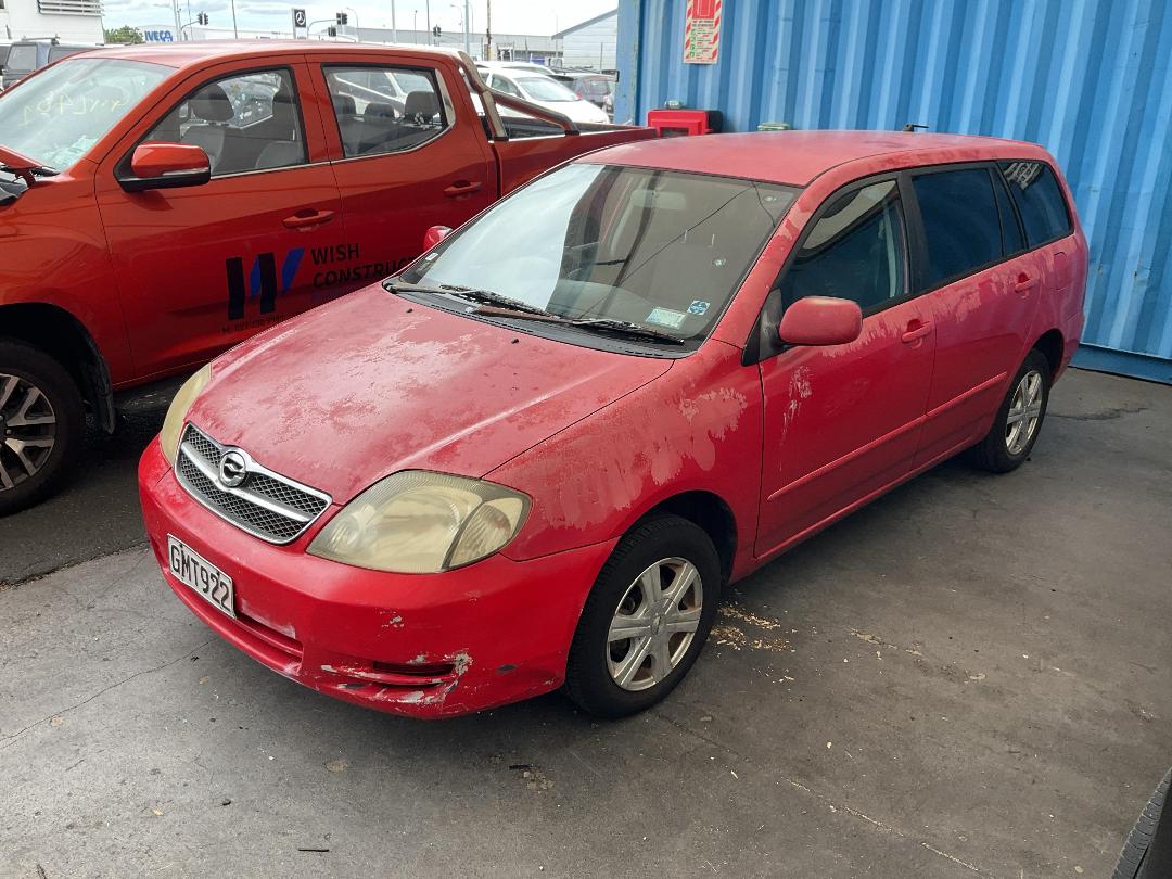 Damaged Toyota Corolla Fielder X 2004 in Wiri | at Turners Damaged and ...