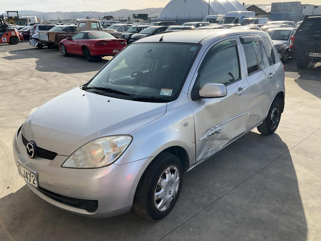 Damaged Mazda Demio 2005 in Wellington - Seaview | at Turners Damaged ...