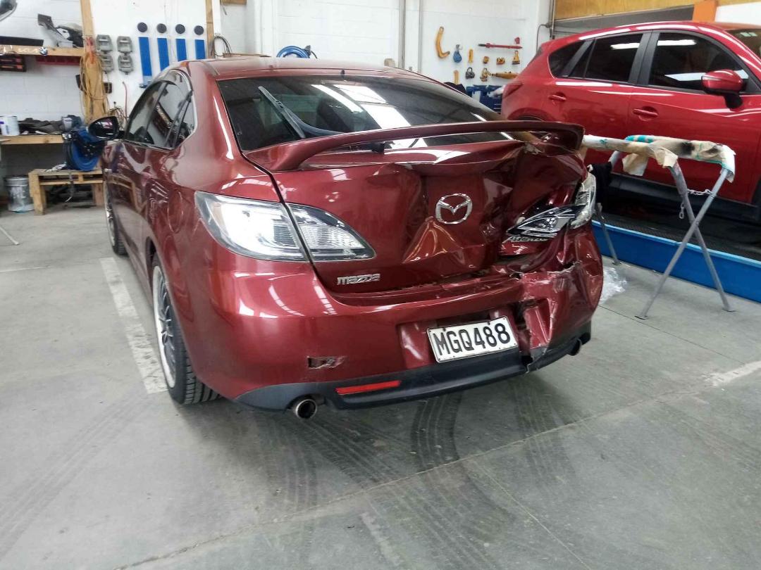 Damaged Mazda Atenza 2008 in Wellington - Seaview | at Turners Damaged ...