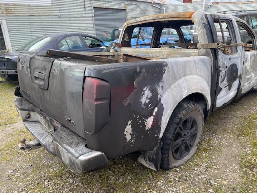 Damaged Nissan Navara 2008 in Palmerston North - Matipo Lane | at ...