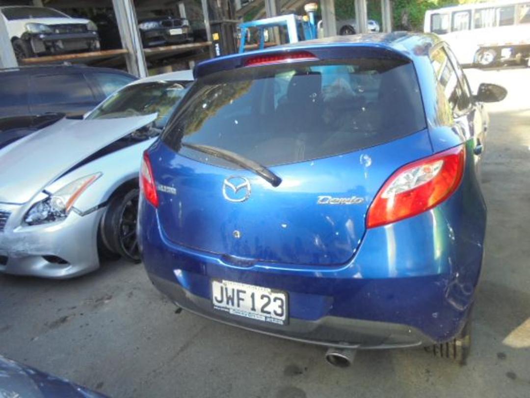 Damaged Mazda Demio 2009 in Palmerston North - Matipo Lane | at Turners ...