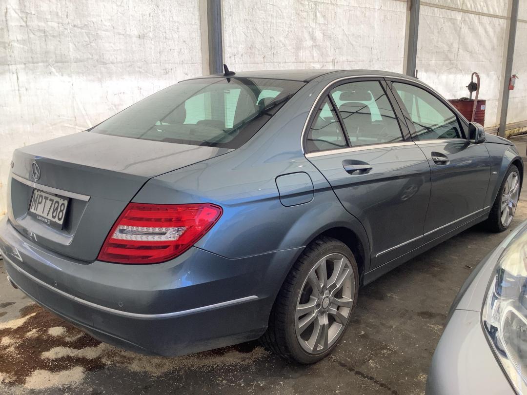 Damaged Mercedes-Benz C-Class C250 CGI Avantgarde 2011 in Christchurch ...