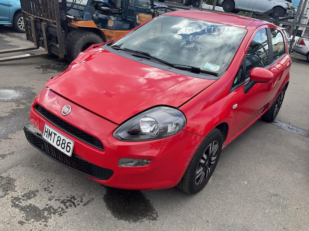 Damaged Fiat Punto Easy 2014 in Palmerston North - Matipo Lane | at ...