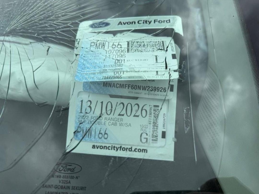 Damaged Ford Ranger XLT Double CAB W/SA 2022 in Christchurch – Bromley ...