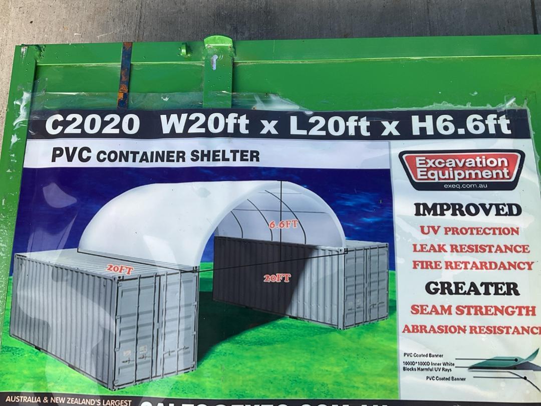 Great Deal On PVC Container Dome Shelter Kit - 20FT *NEW* | 26781413 ...